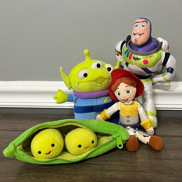 Disney | Toys | Disney Pixar Toy Story Plush Lot Buzz Lightyear Jessie ...